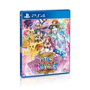 sisters royale: five sisters under fire w/ post card - strictly limited games - playstation 4