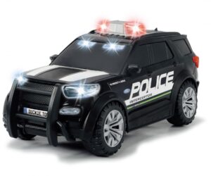 dickie toys hk ltd light & sound ford police interceptor, black