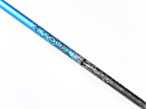 aldila tour blue 65 graphite shaft + adapter + grip, fit ping g410/g425 driver (regular)