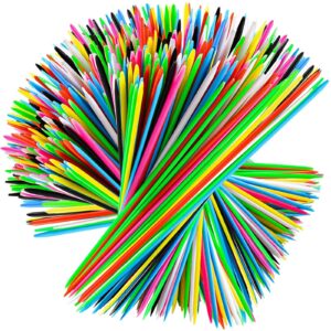 pick up sticks - 240 pieces classic pickup sticks retro toys with 1 black bag for family fun game present