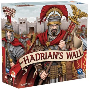 renegade game studios: hadrian's wall, strategy board game, 60 minute play time, 1 to 6 players, for ages 12 and up