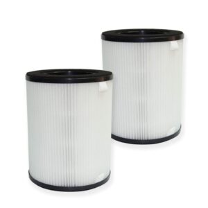 pureburg ap-t20fl replacement filter compatible with homedics ap-t20 ap-t20wt totalclean tower air purifier,2-pack h13 hepa activated carbon 3-stage filtration