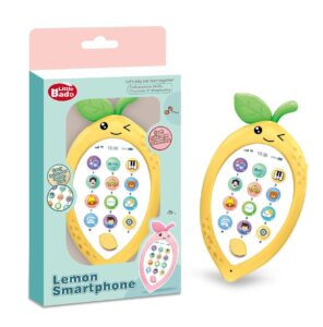 little bado musical cell phone toy for baby toddler kids over two years old early learning educational mobile phone toys gifts