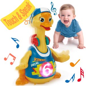 baby toys 6 to 12 months musical toys for toddlers 1-3 touch and speak baby musical toys infant toys 6-12 months learning development crawling 6 month old baby toys 12-18 months 9 month old baby toys