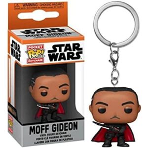 funko pop keychain: the mandalorian - moff gideon, multicolor, one size