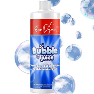 bubble solution (32 oz) - bubbles for bubble machine, made in usa | premixed bubble solution refill - non-toxic bubble solution for parties, weddings, birthdays, & more – outdoor bubble juice