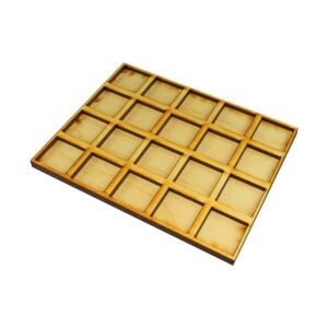 litko formation trays | compatible with oathmark (20mm square bases, 5x4)