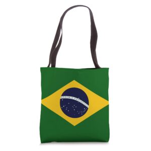 brazil flag tote bag gift brazil pride gifts idea tote bag