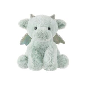 apricot lamb toys plush green plush dragon dinosaur stuffed animal soft cuddly perfect for child (green plush dragon, 8 inches)