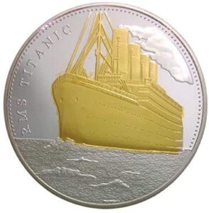 titanic coin beautiful token rare commemorative collectable curio gift