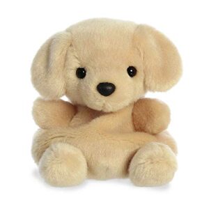 aurora® adorable palm pals™ sunny lab™ stuffed animal - pocket-sized play - collectable fun - brown 5 inches