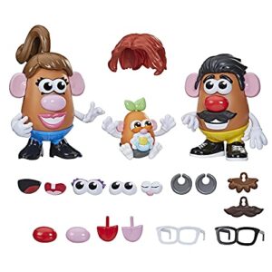 potato head, create your potato head family toy for kids ages 2 and up, includes 45 pieces to create and customize potato families