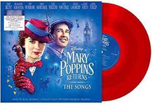 mary poppins returns: the songs o. s. t exclusive red transculent