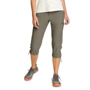 eddie bauer women's rainier capris, sprig rainier, 10