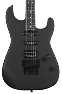 charvel pro-mod san dimas style 1 hss fr sassafras electric guitar - satin black