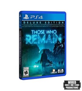 those who remain deluxe edition ps4 (includes postcards & digital comic book)