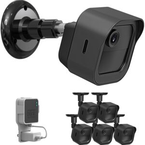 5 pack wall mount for blink outdoor 4 (4th gen) with weatherproof protective housing and blink sync module 2 mount (blink camera & sync module is not included)