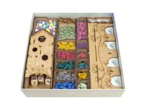 towerrex board game organizer for wingspan board game box, wingspan expansion, wingspan european expansion, wingspan oceania expansion, wingspan eggs, wing span board game, not for asia extension