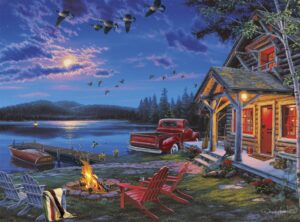 buffalo games - darrell bush - the perfect getaway - 1000 piece jigsaw puzzle