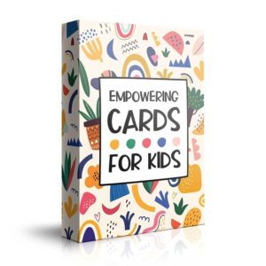 empowering cards for kids - teaches mindfulness, affirmations, self esteem, relaxation & more