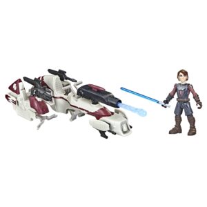 star wars mission fleet expedition class anakin skywalker barc speeder strike 2.5-inch-scale figure and vehicle for kids ages 4 and up