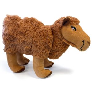 artcreativity plush camel toy, 9 inch soft humpback camel stuffed toy for kids, cute home and nursery animal decorations, zoo party prop, best birthday idea