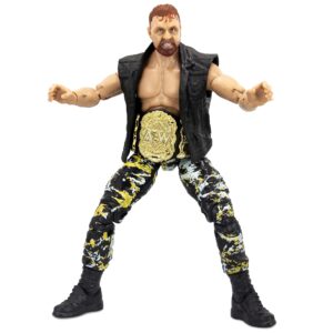 all elite wrestling unrivaled collection jon moxley - 6.5-inch aew action figure - series 5