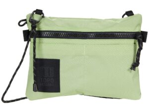 topo designs carabiner shoulder accessory bag light green/light green one size