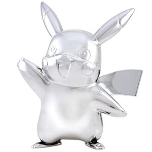 pokémon 25th celebration 3-inch silver pikachu #2 - pokémon figure - pokémon fan must have toy - officially licensed 25th anniversary pokémon product from jazwares