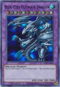 blue-eyes ultimate dragon (purple) - lds2-en018 - ultra rare - 1st edition