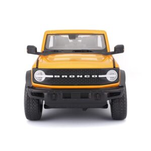 maisto 1:18 special edition 2021 ford bronco badlands, orange