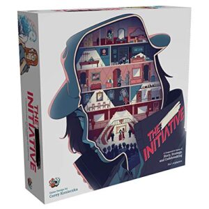 the initiative board game | strategy/narrative puzzle/ escape room game for adults and kids | ages 8 and up | 1 to 4 players | average playtime 30 – 60 minutes | made by unexpected games