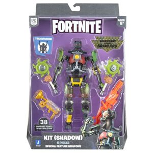 fortnite legendary series brawlers kit (shadow), 7-inch highly detailed and articulated figure with harvesting tools and feature weapons. other styles include cyclo, brutus, and more