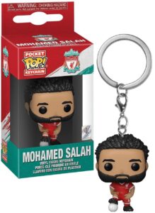 funko pop pop! keychain: liverpool - mohamed salah, multicolor