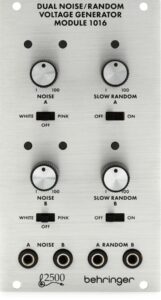 behringer 1016 dual noise/random voltage generator eurorack module