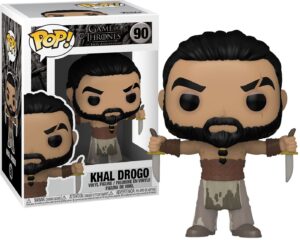 funko pop tv: game of thrones - khal drogo with daggers, multicolor