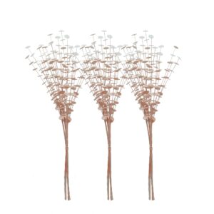 27 inches 3 bundle soft pink bundle fake silver dollar eucalyptus stems indoor garden home office decoration