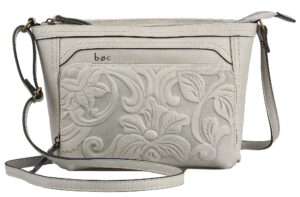 b.o.c. millstone zip compartment crossbody dove one size