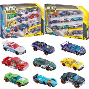 metal machines mini racing car toy series 2 by zuru (20 pack) collectible mini vehicle toy cars for boys kids gift set