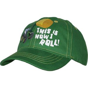 john deere boys john deere boys' baseball cap, green, 2-4t us