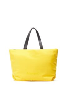 desigual shopping bag, yellow