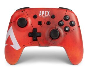 powera enhanced wireless controller - apex legends, nintendo switch lite, gamepad, game controller, bluetooth controller, aa - nintendo switch