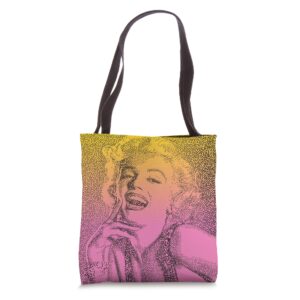 marilyn beautiful dot design tote bag