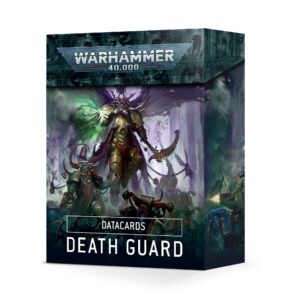 games workshop warhammer 40k datacards: death guard (9th)