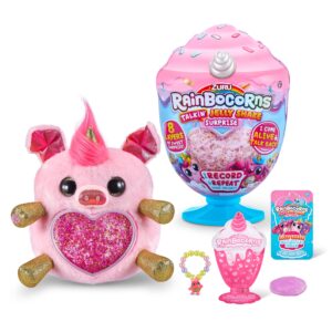 rainbocorns jelly shake surprise series 2 koala by zuru cuddle plush scented stuffed animal, slime mix, talkback feature and more, ages 3+ (koala)