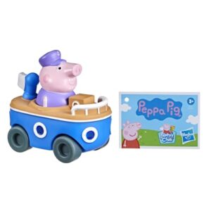 peppa pig peppa’s adventures little buggy vehicle preschool toy for ages 3 and up (grandpa pig in his boat)