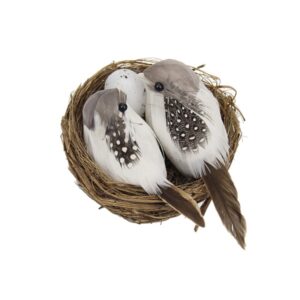 valiclud 8pcs simulated bird nest home bird nest decor artificial bird nest bird nest ornament fake bird