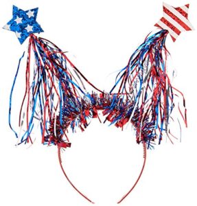 amscan patriotic star headband | 10 1/4" x 10" | 1 pc