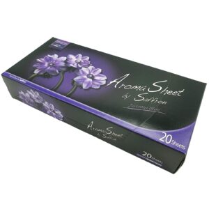 lg styler aroma sheet by saffron (20 sheets) (jasmin blue)