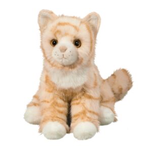 douglas adele orange tabby cat plush stuffed animal